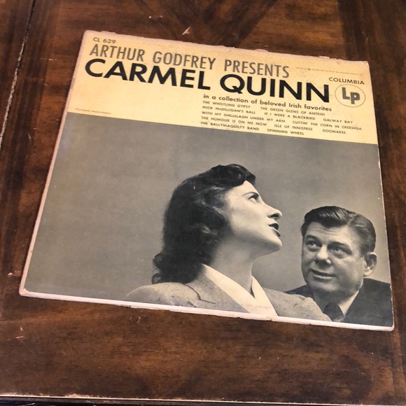 Columbia | Media | Lp Vinyl Record Arthur Godfrey Presents Carmel Quinn ...